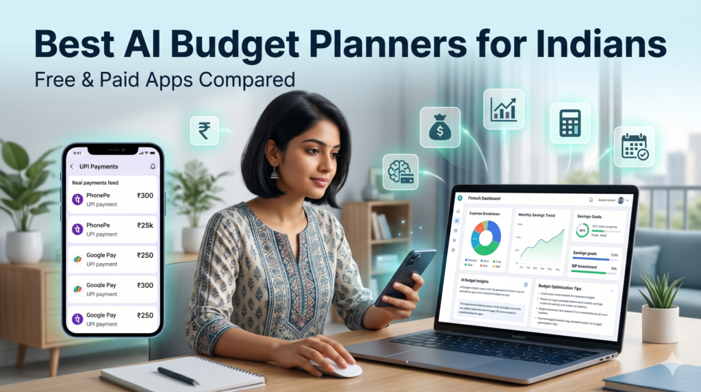 Best AI Budget Planners for Indians (Free & Paid) in 2026 - Think Out Loud